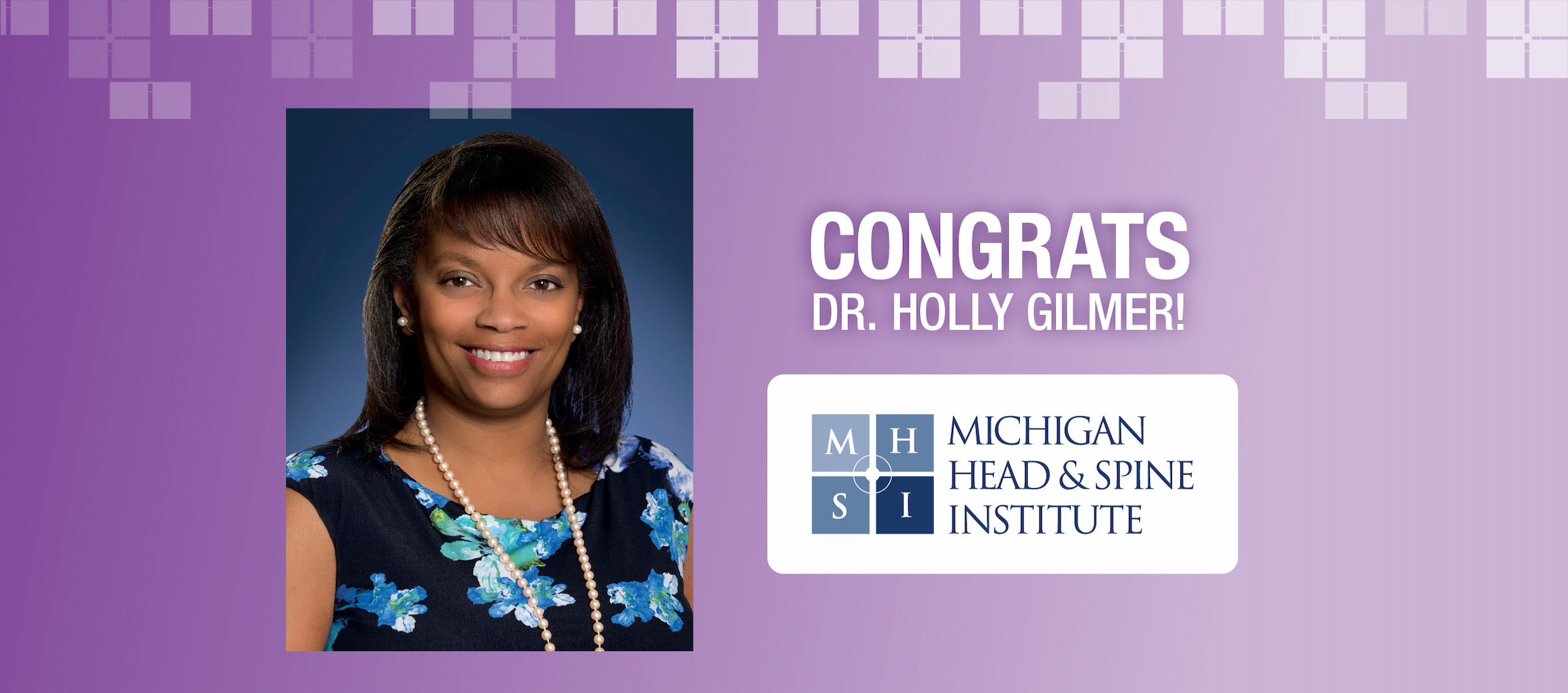 Dr. Holly S. Gilmer Appointed Division Chief, Pediatric Neurosurgery at ...